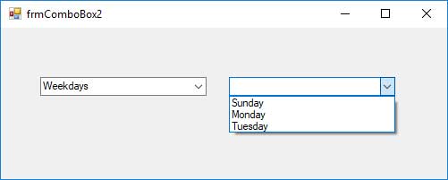 CS ComboBox Control | C# GUI | Course | UK Academe