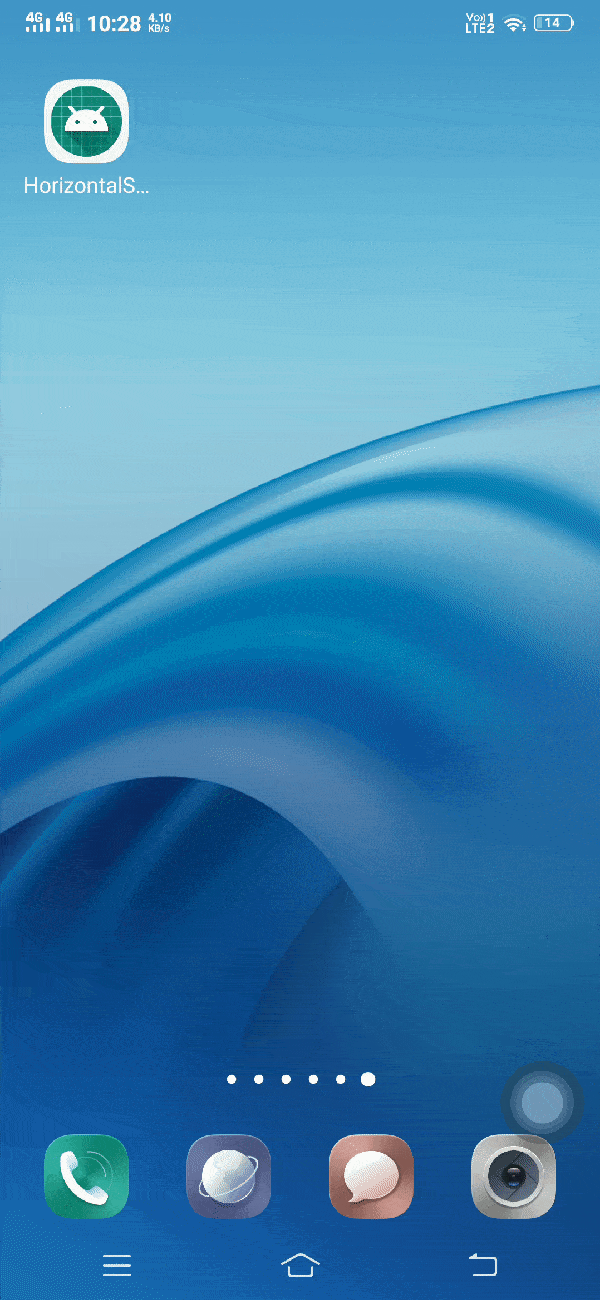 Android HorizontalScrollView | Android GUI | Course | UK Academe