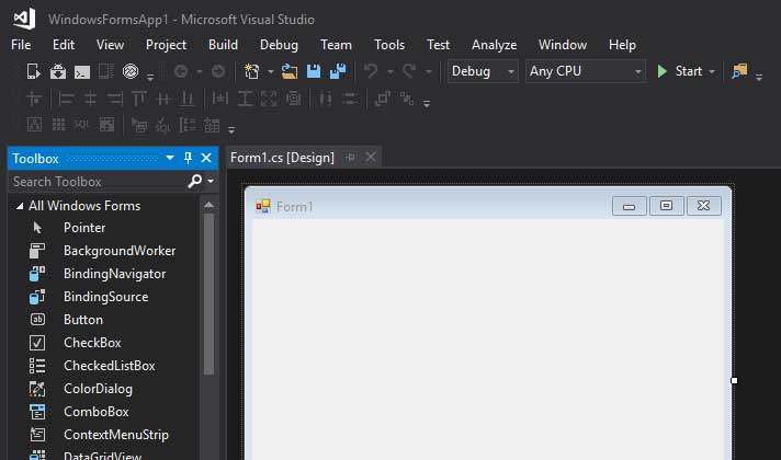 CS Windows Form | C# GUI | Course | UK Academe
